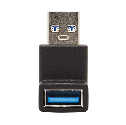 Tripp Lite USB 3.0 SuperSpeed Adapter - USB-A to USB-A, M/F, Up Angle ... Tripp Lite USB 3.0 SuperSpeed Adapter - USB-A to USB-A, M/F, Up Angle ...
